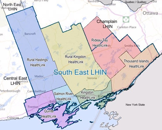 Detailed Map Of South East Ontario